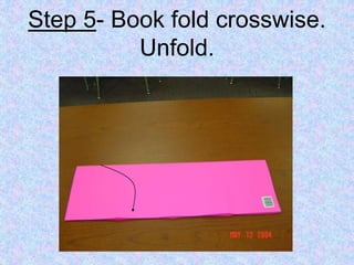 Make a box using a sheet of paper.ppt