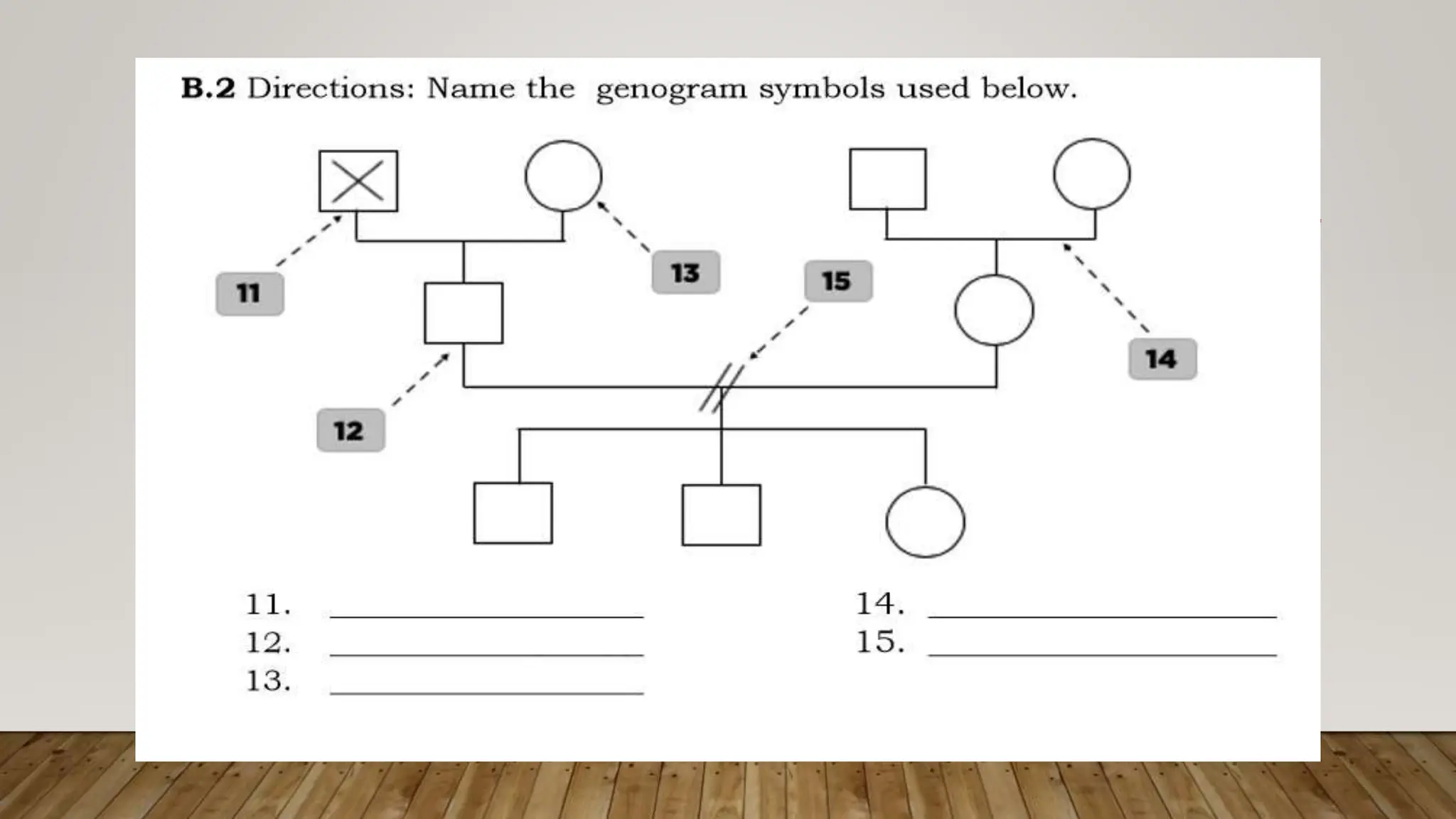 Make a Genogram and Trace Certain Physical,.pptx