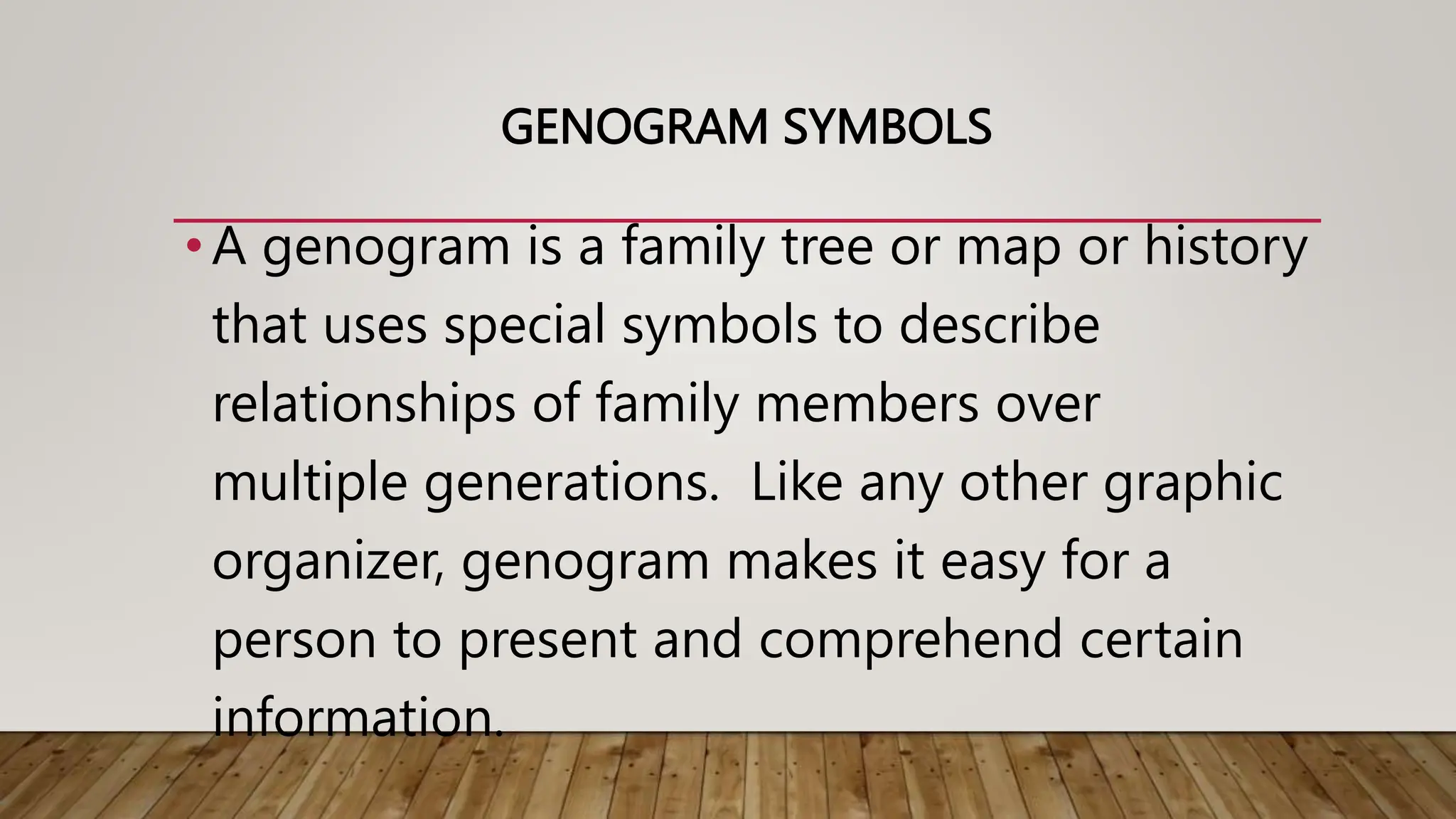 Make a Genogram and Trace Certain Physical,.pptx