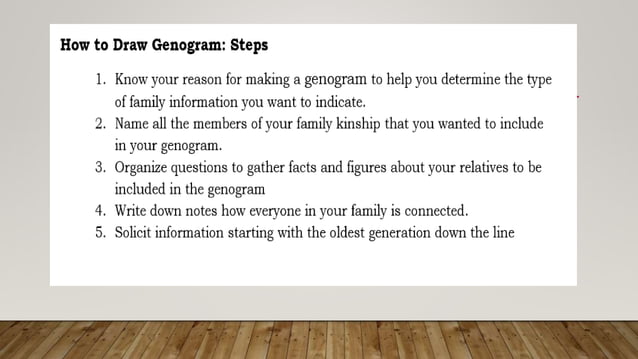 Make a Genogram and Trace Certain Physical,.pptx | Genetics | Science