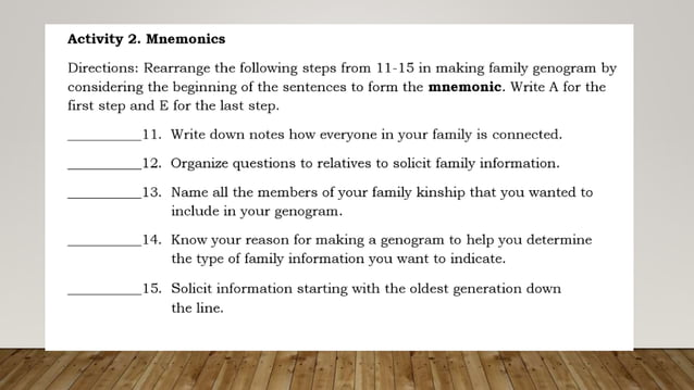 Make a Genogram and Trace Certain Physical,.pptx | Genetics | Science