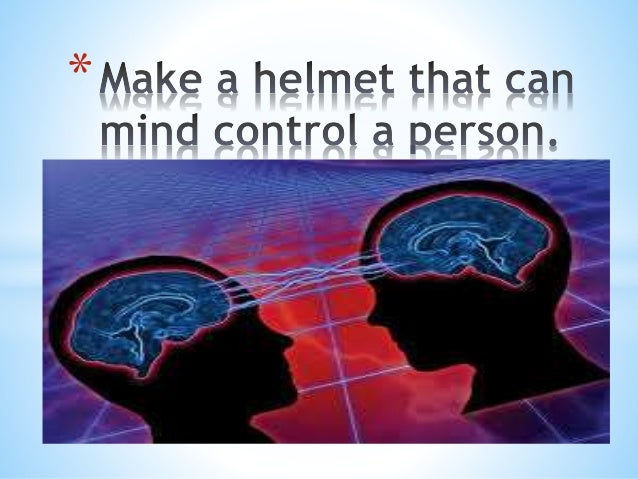 Make a helmet that can mind control