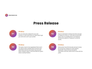Make A Living Writing Press Releases For Businesses.pptx