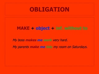 Make, allow & let | PPT