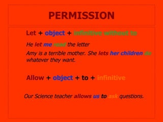 Make, allow & let | PPT