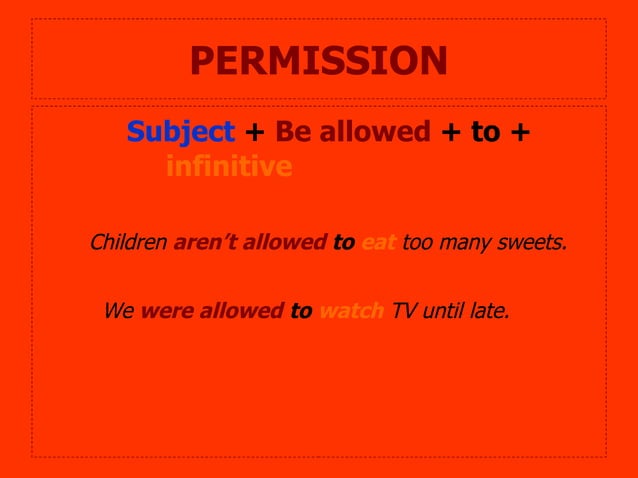 Make, allow & let | PPT