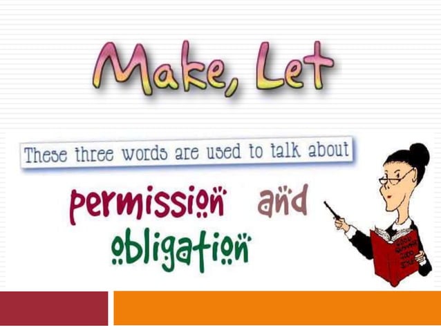 Make and let | PPT