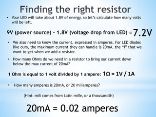 Make an Electric Quiz | PPTX
