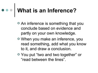 Inference Pictures Powerpoint
