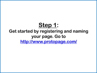 Make an Internet Start Page using Protopage | PDF