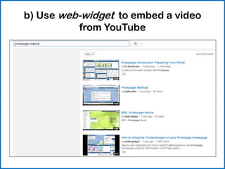 Make an Internet Start Page using Protopage | PDF