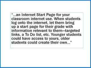 Make an Internet Start Page using Protopage | PDF