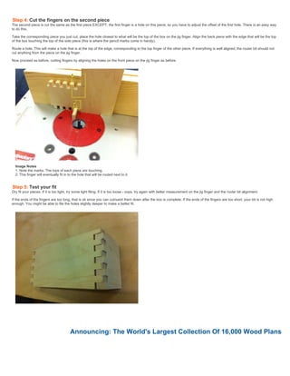 Make a quick box using box joints | PDF