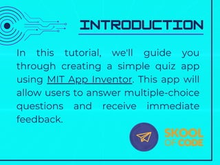 Make a Quiz App with MIT App Inventor.pdf