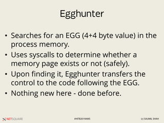 ARM Polyglot Shellcode - HITB2019AMS | PPT