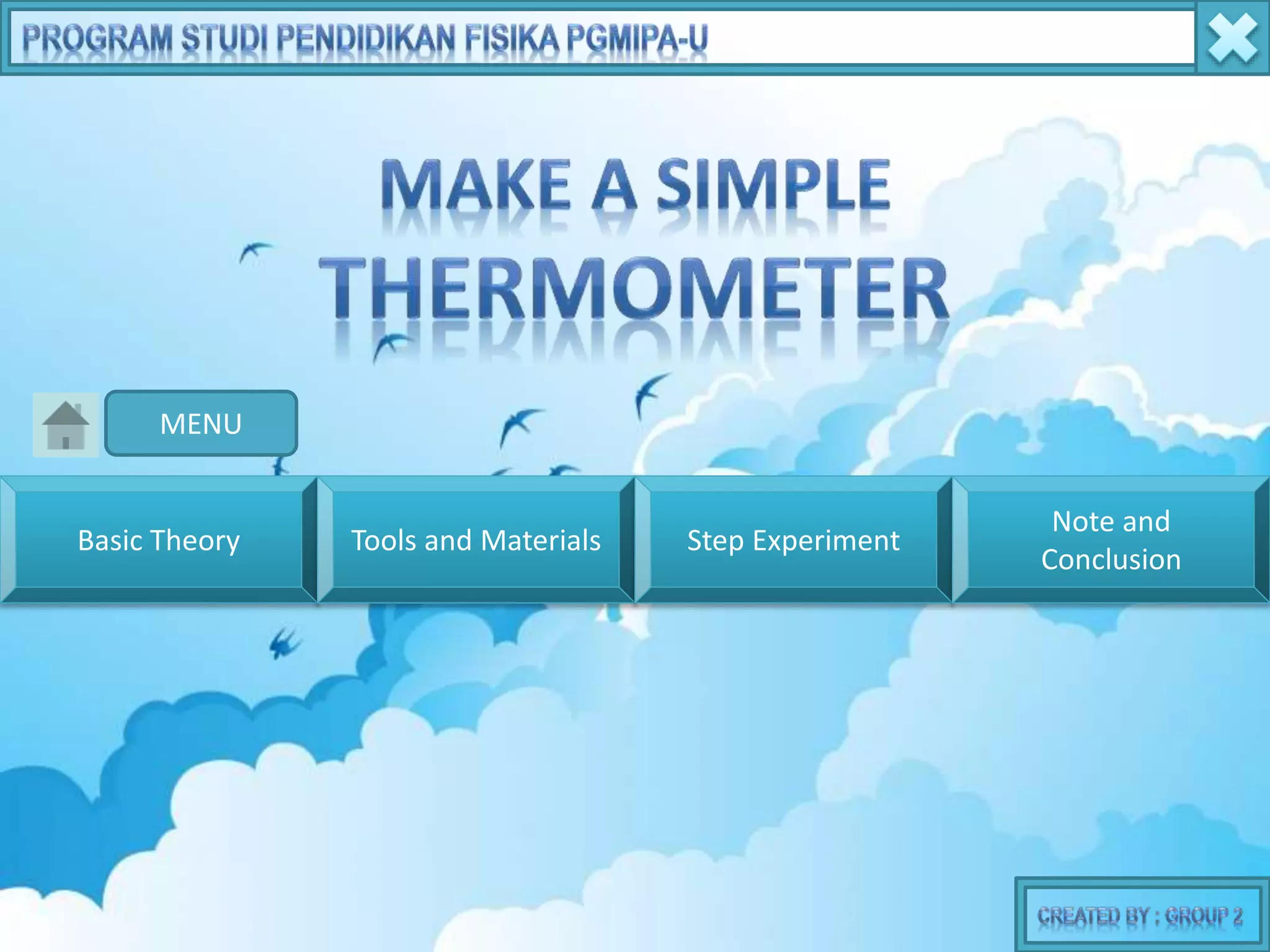 Make a simple thermometer | PPTX