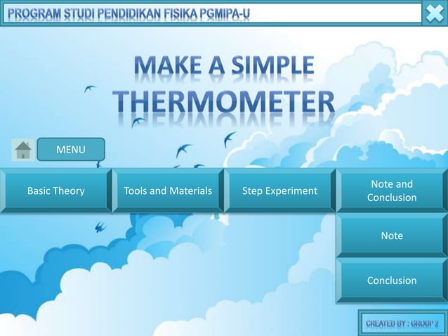 Make a simple thermometer | PPT
