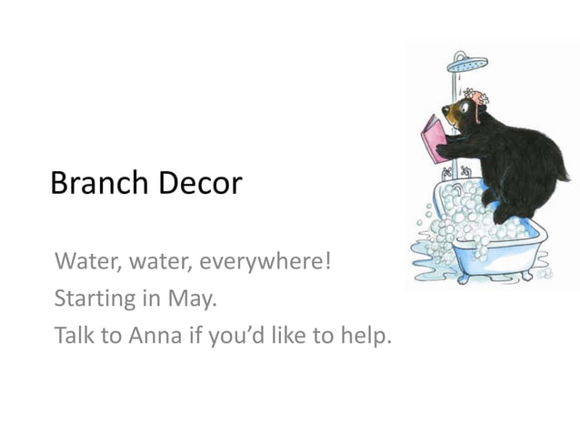 Make a splash. READ! | PPTX