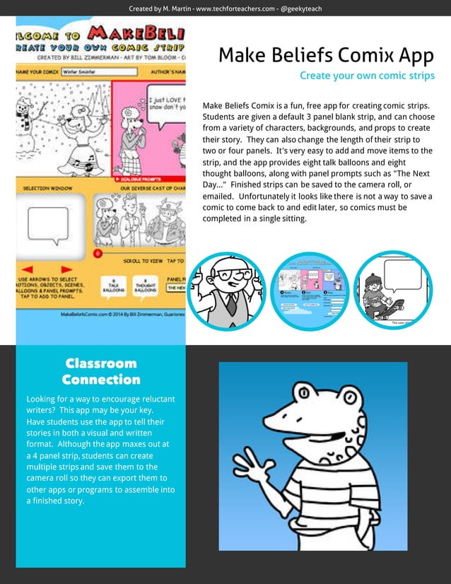 Make Beliefs Comix App Review | PDF