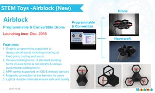 Makeblock brief presentation 2016 | PDF