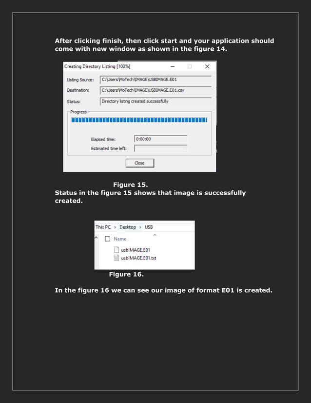 Make device image in forensic | PDF