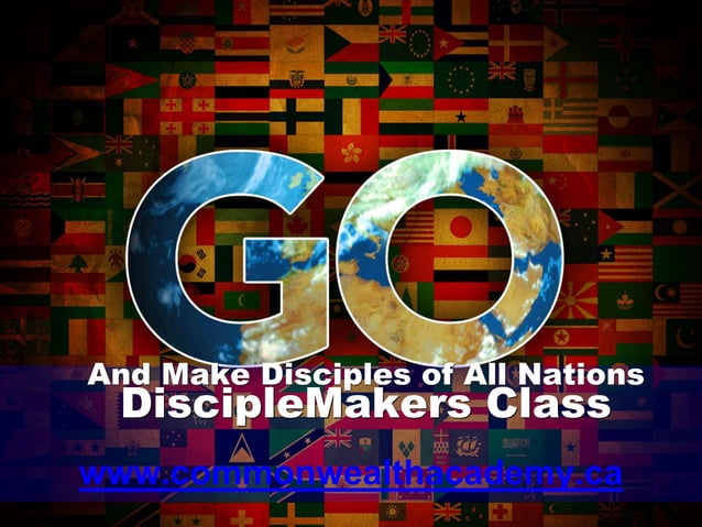 Disciple Makers - Part 1 - Introduction | PPTX