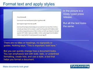 Make documents look great | PPT