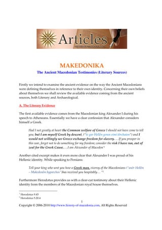 Makedonika Collection - Ancient Macedonia | PDF | Genealogy and ...