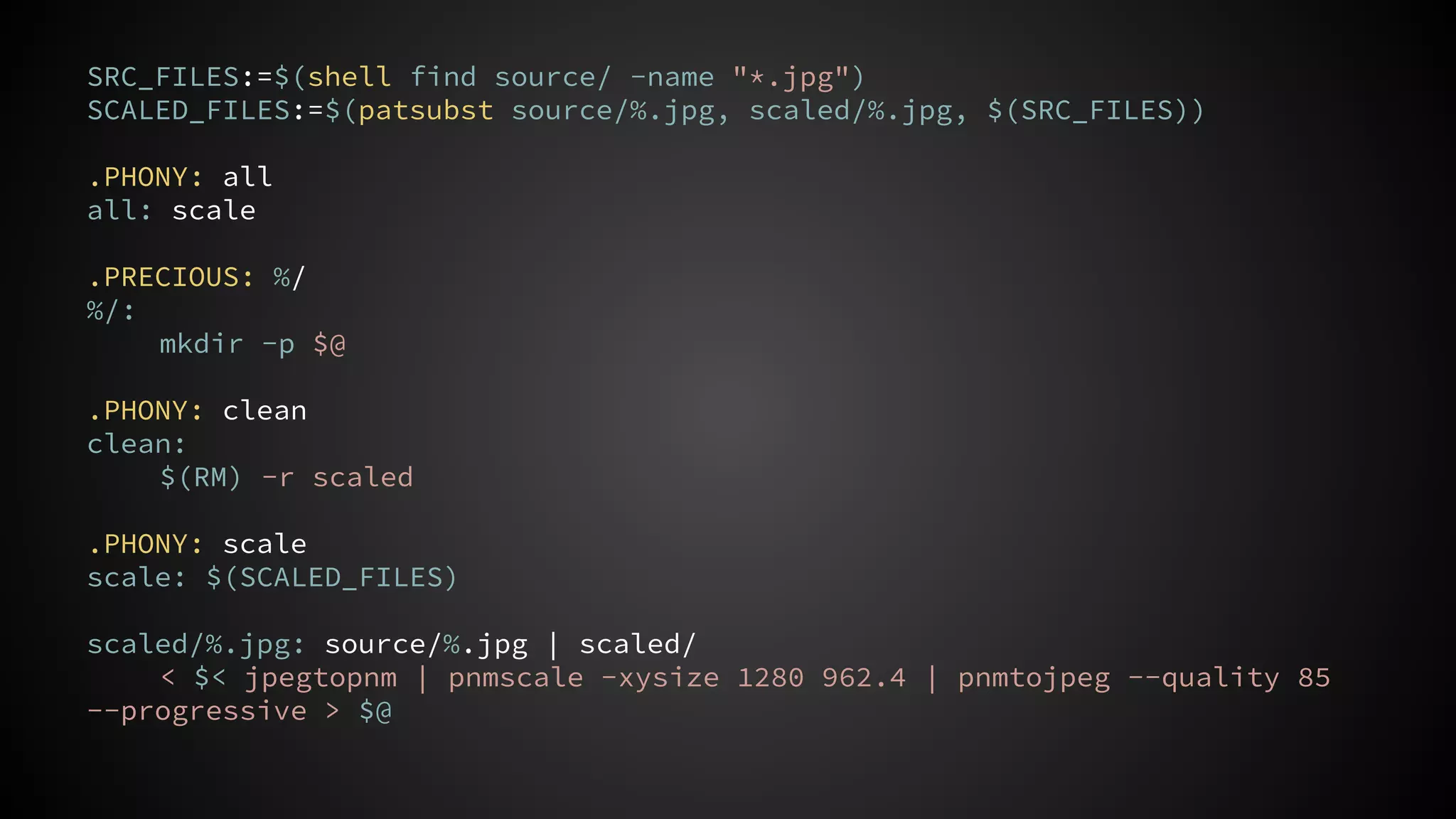 Makefiles for automating image processing | PDF | Photo Editing Software | Computer Software and ...
