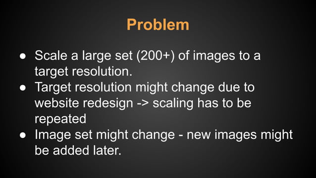 Makefiles for automating image processing | PPT