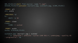 Makefiles for automating image processing | PDF | Photo Editing Software | Computer Software and ...
