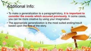 Make generalization | PPTX