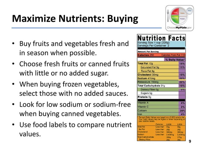 Making Half Myplate Fruits And Vegetables – JMNG