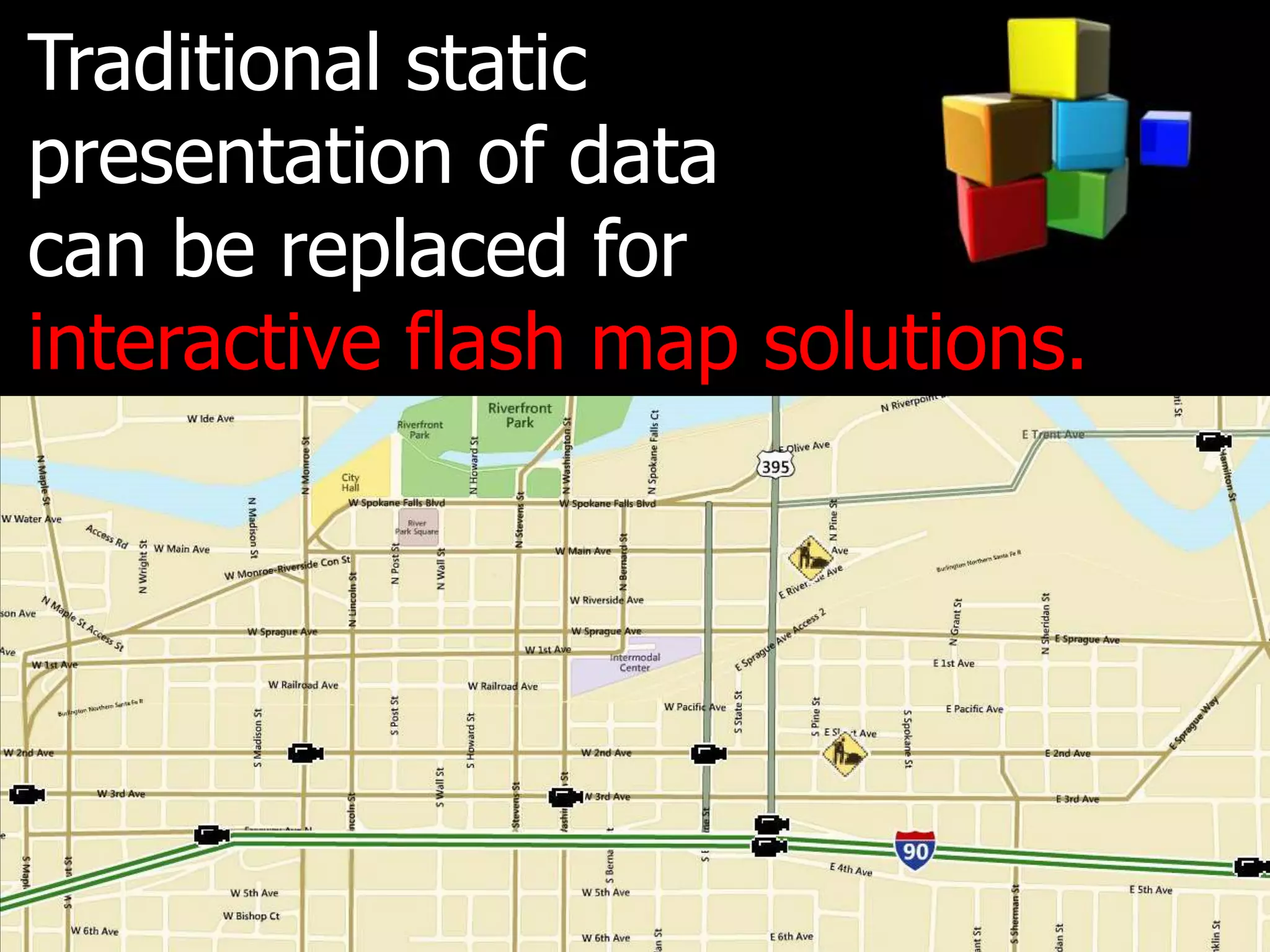 Make information more accessible with flash maps | PPTX