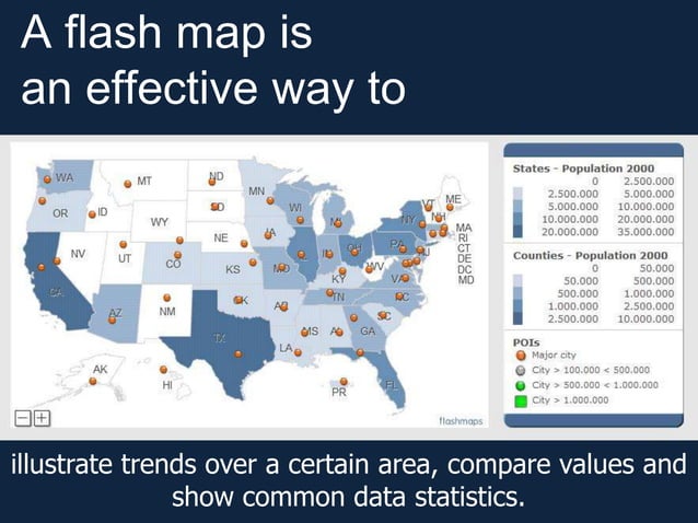 Make information more accessible with flash maps | PPTX