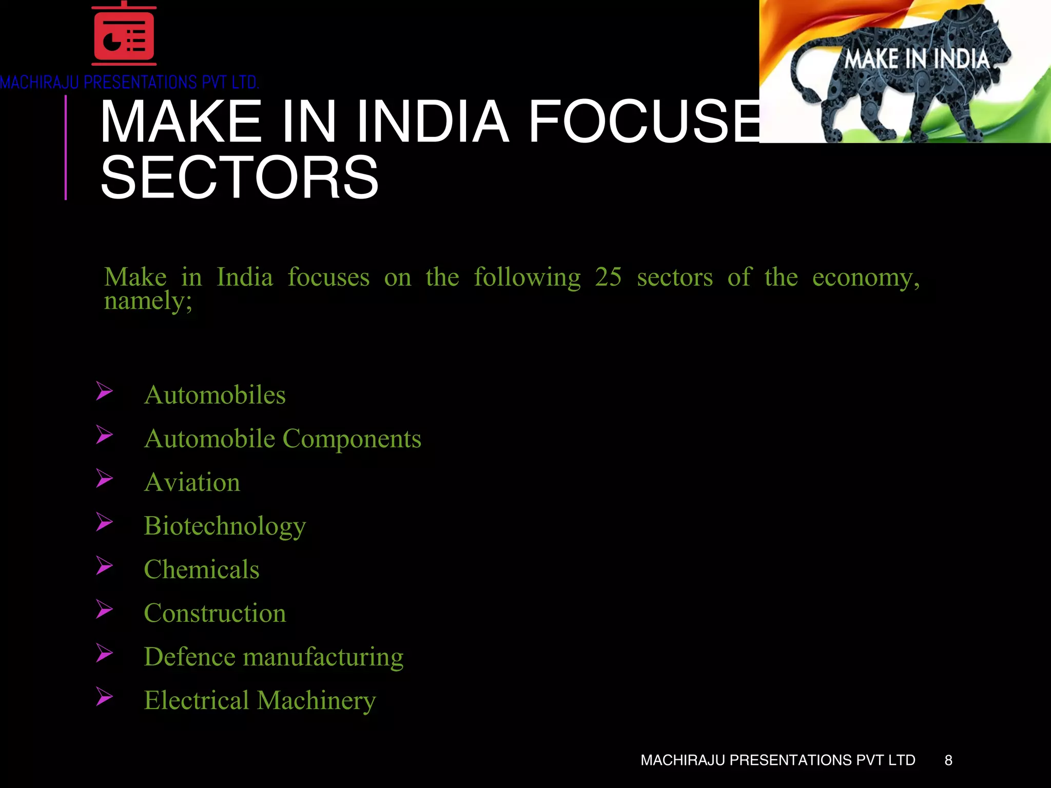 Make in india | PPT