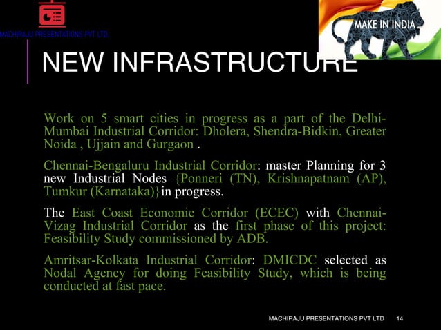 Make in india | PPT | Manufacturing Industry | Industries