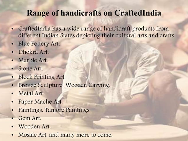 Make in india - Indian handicraft Products online | PPT