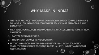 Make in india | PPTX
