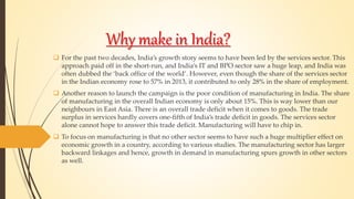 Make in india | PPTX