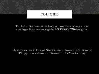 Make in india | PPTX