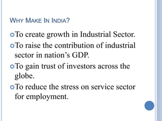 Make in india concept | PPTX
