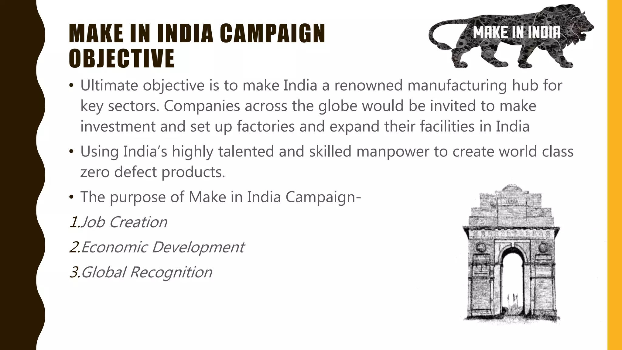 Make in India | PPTX