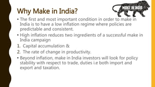 Make in India | PPTX