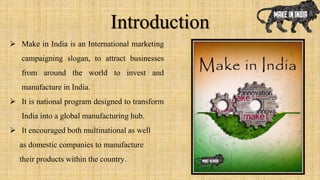 Make in india | PPT