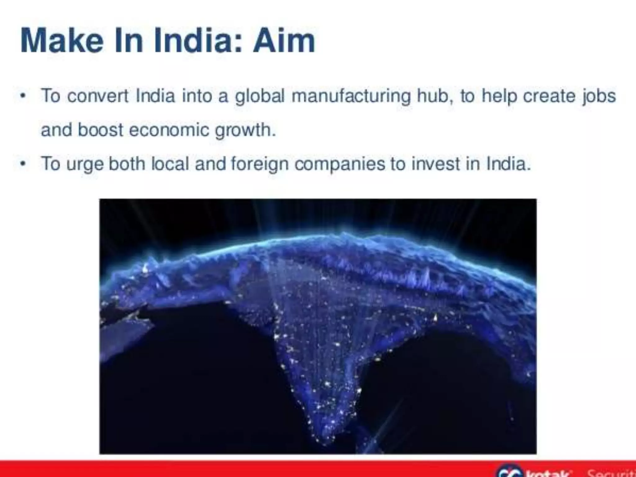 Make in India | PPTX