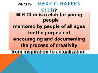 Make it happen presentation | PPTX