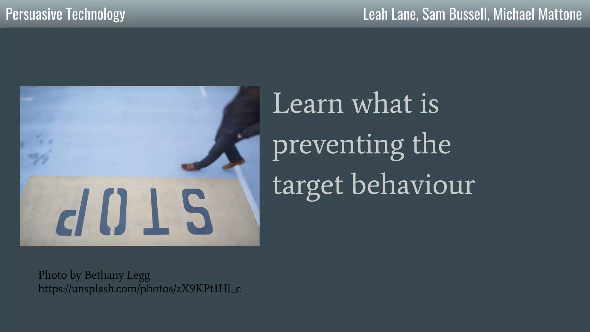 Persuasive Technology | PPT