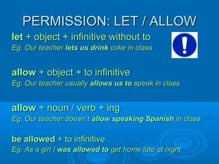 Make let allow | PPT