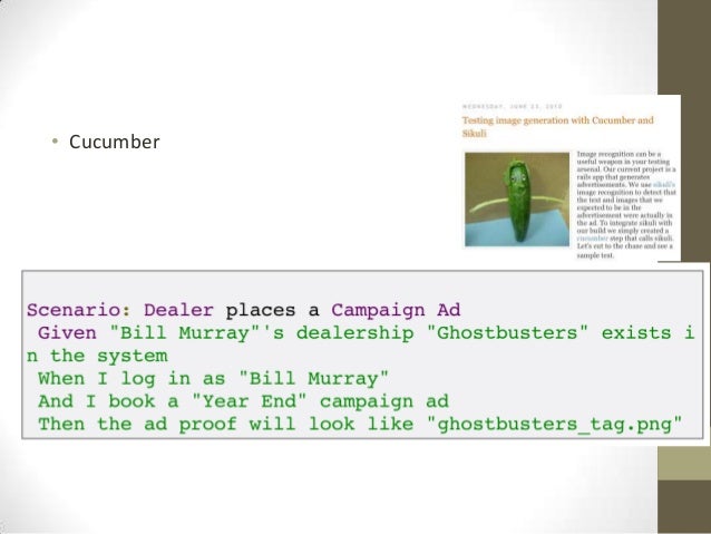 Make Manual Testing To Automated By Sikuli Bug Daybkk2013